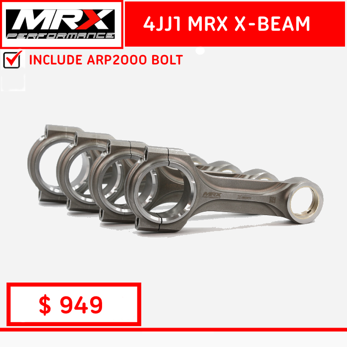 [MRX] 4JJ1 CON ROD X-BEAM – Diesel Racing Shop