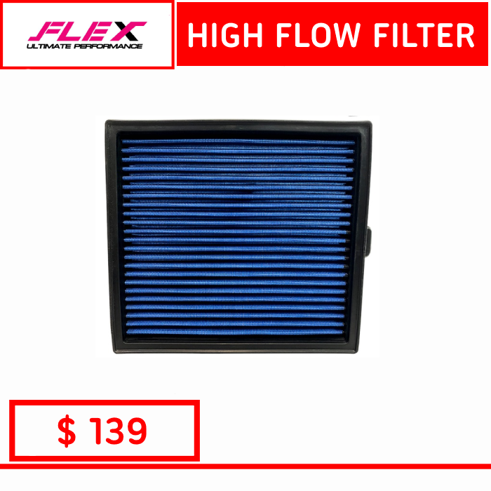 [FLEX] HIGH FLOW AIR FITLER FOR STOCK AIRBOX FOR DMAX 2012-2016 ...