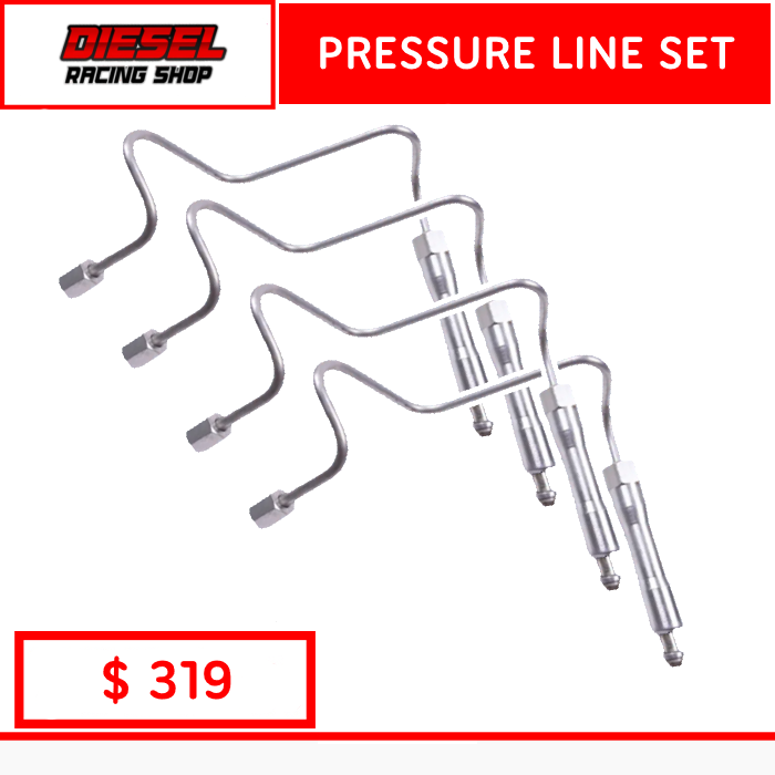 [DRS] ISUZU 4JJ1 HIGH PRESSURE LINE SET – Diesel Racing Shop
